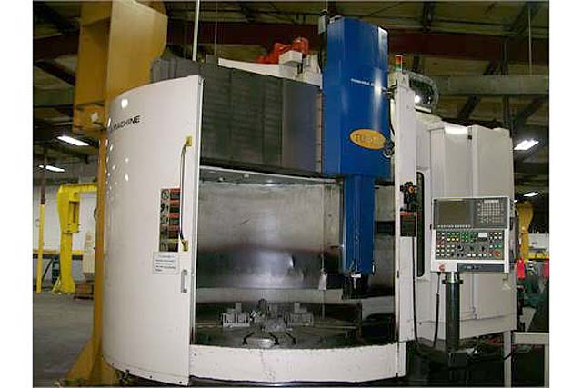 57" Toshiba TUE-150 CNC Vertical Turning Center VTL for sale